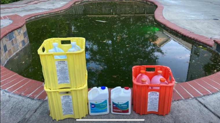 What is a chlorine shock?